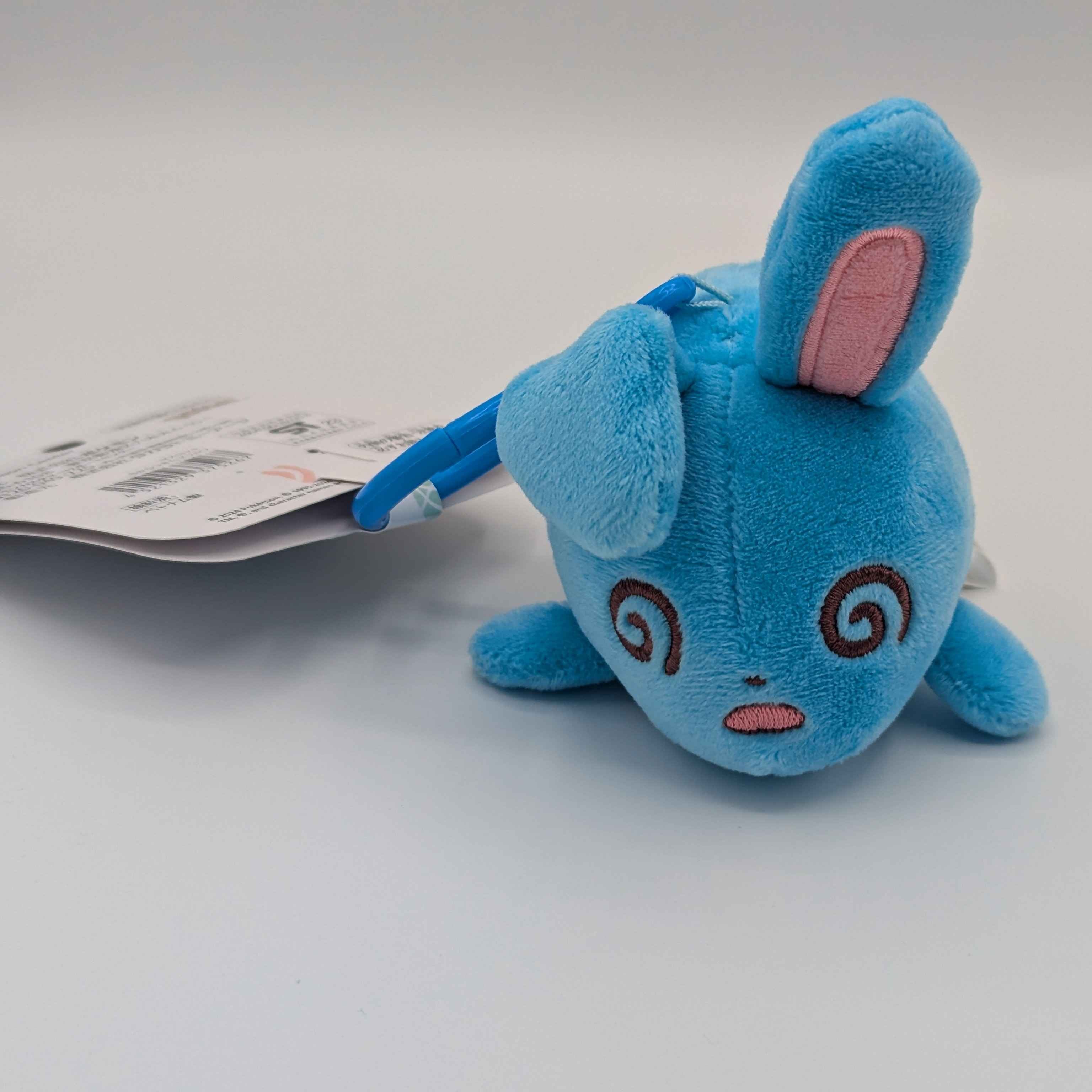 Pokemon Center Japan Fainted Knocked Out Azumarill Plush – Jirachi's Wishes